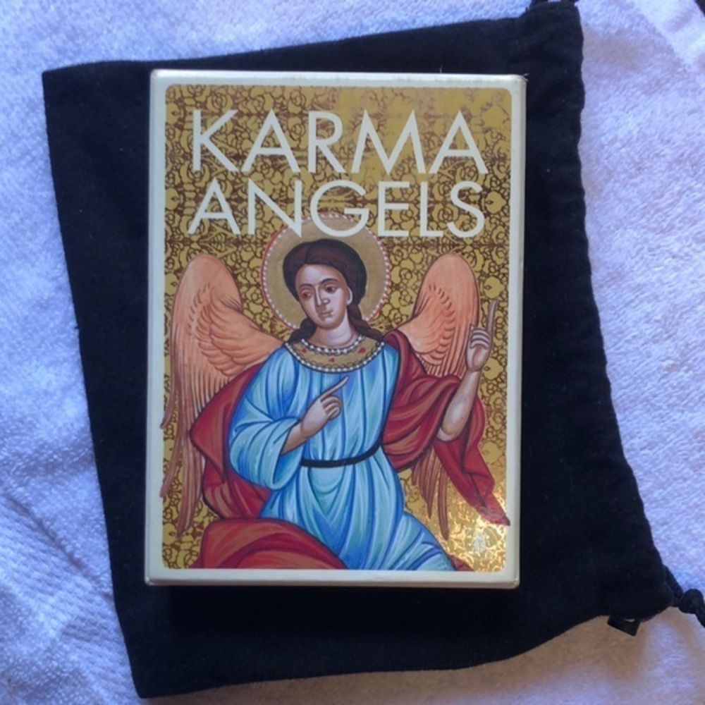 Karma Angels Oracle Cards & Book - Gem